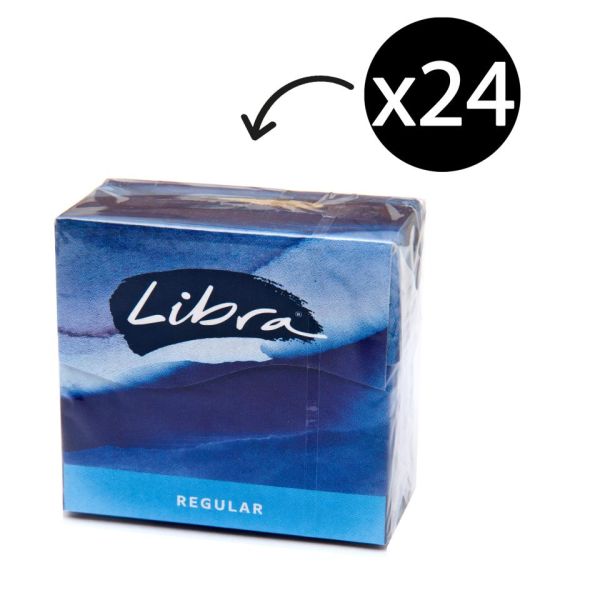 Libra Tampon Pack 8 Carton 24 (Regular)
